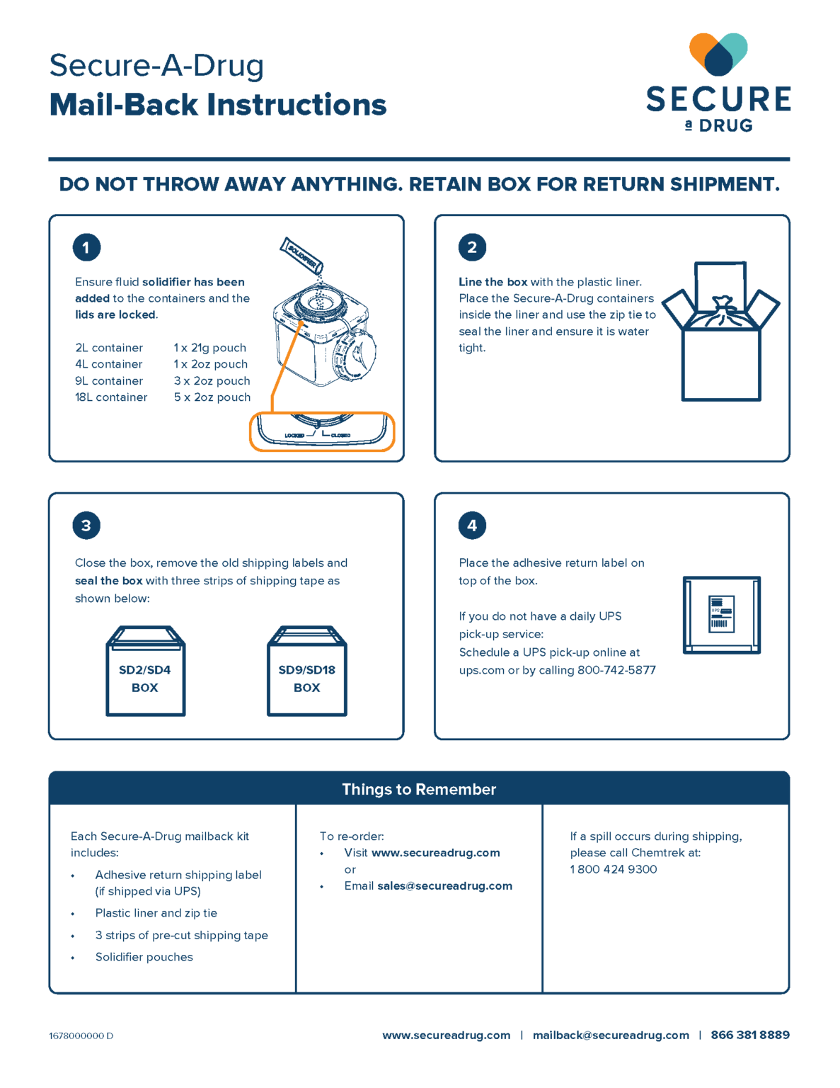 Mail-Back Instructions | Secure a Drug